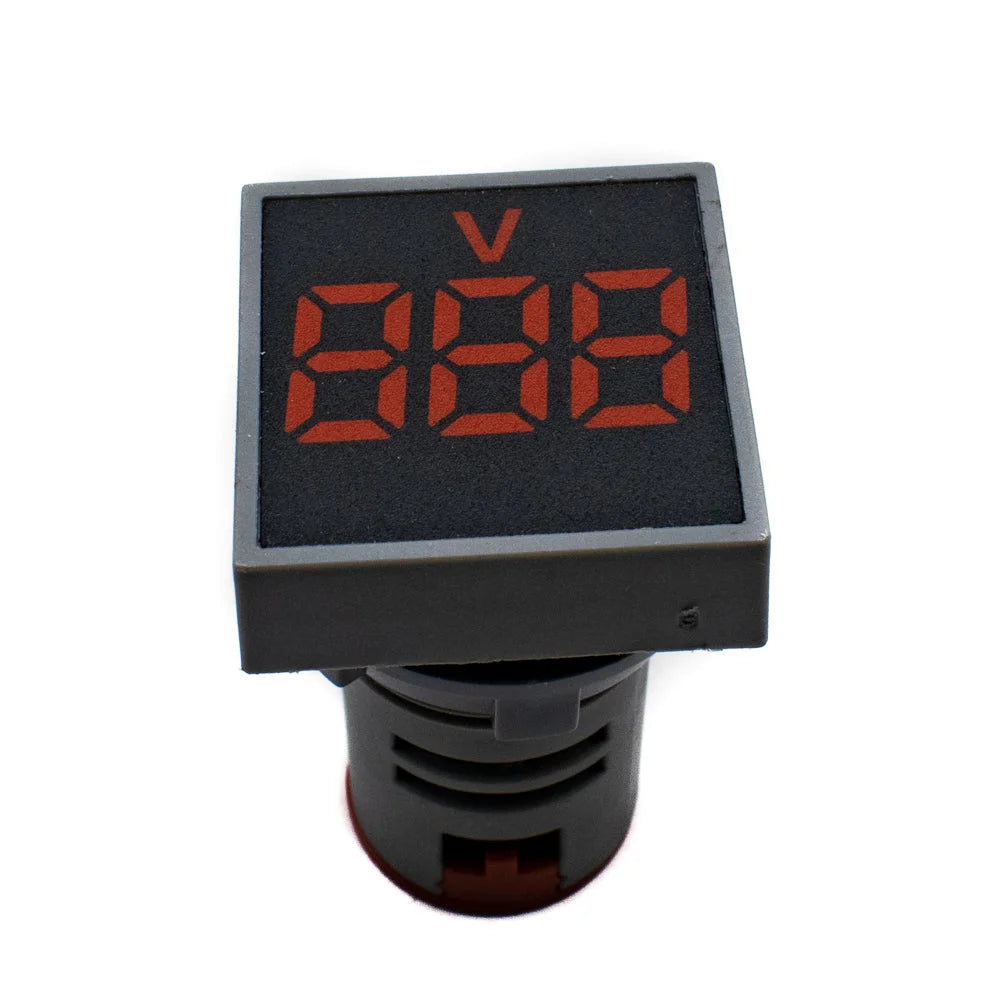 Buy Sweideer AD136-22VMS Square Voltmeter Signal Lamp (Red) at ...