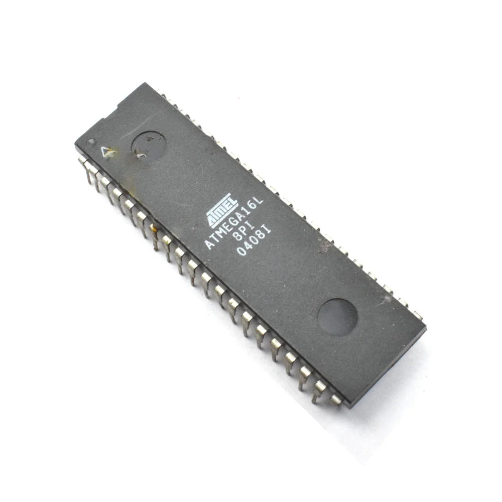 Buy ATMEGA16L 8 Bit AVR Microcontroller DIP-40 Package at electronifyindia.com – ElectronifyIndia