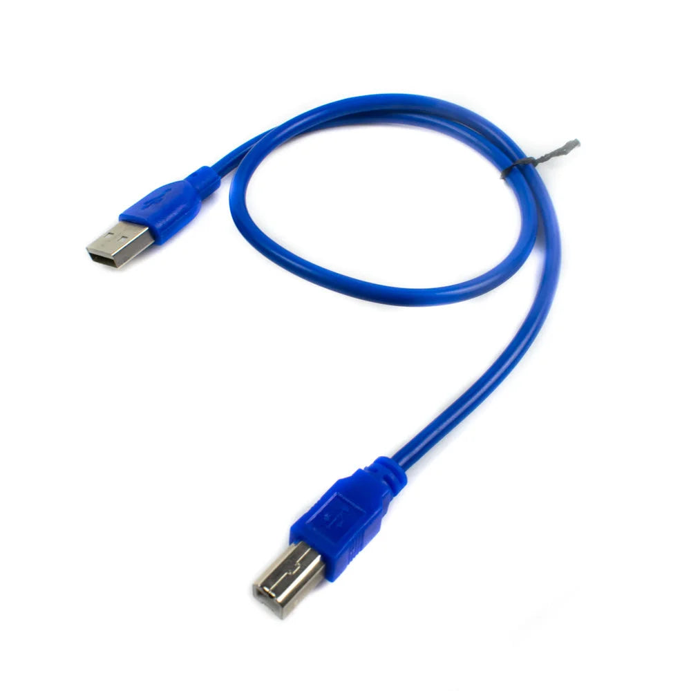 Buy Arduino UNO Cable USB Type-A to Type-B Male 30cm (Blue) at ...