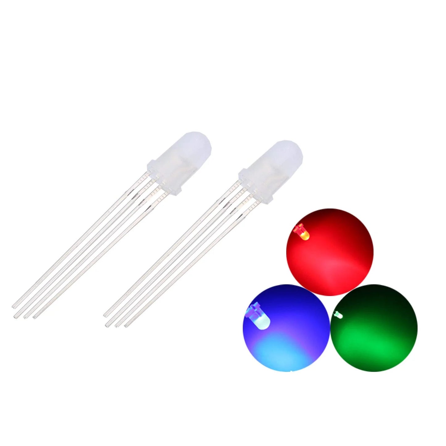 Buy 3pcs 5mm Rgb Led Common Cathode 4 Pin Online - electronifyindia ...
