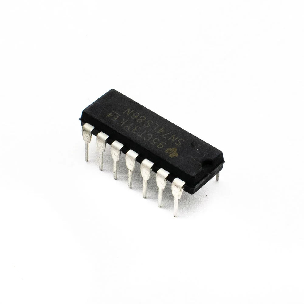 Buy SN74LS86N Quad 2-Input Exclusive OR Gate IC (7486 IC) DIP-14 ...