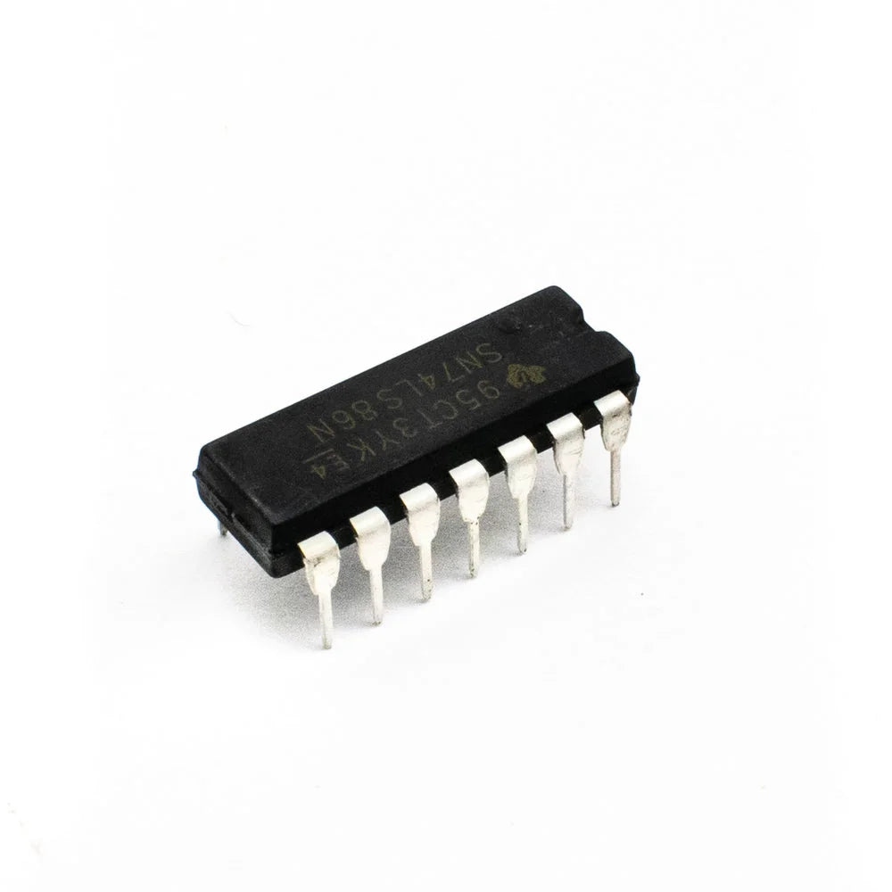Buy SN74LS86N Quad 2-Input Exclusive OR Gate IC (7486 IC) DIP-14 ...