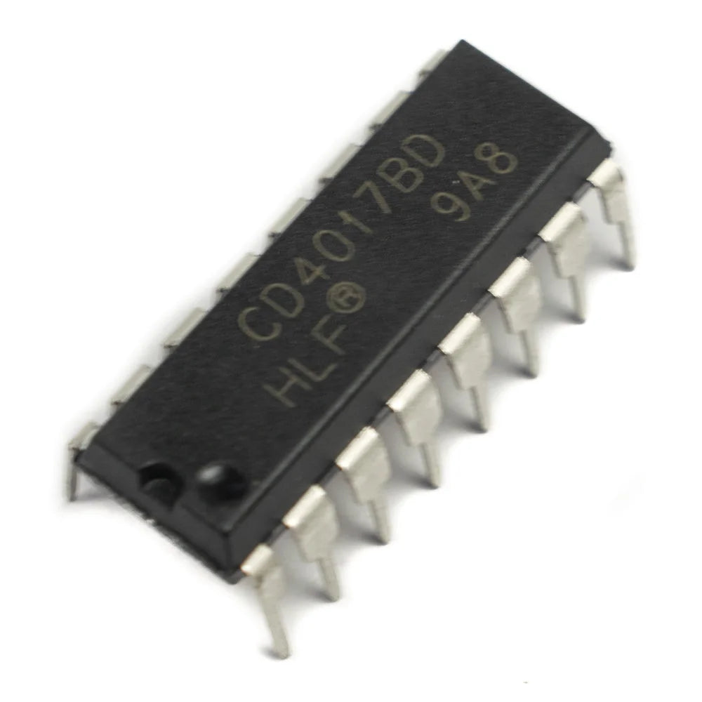 Buy Online CD 4017 IC-Decade Counter Datasheet | electronifyindia ...