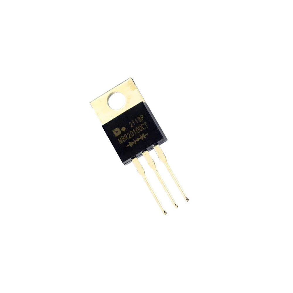 Diodes Incorp 100V 20A MBR20100CT TO-220 Schottky Rectifier Diode ...