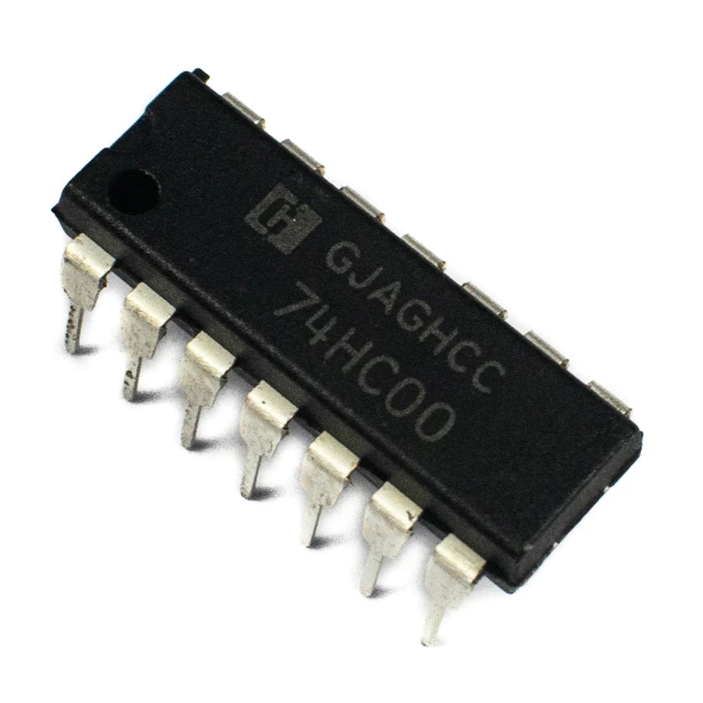 Buy 74HC00 Quad 2 Input NAND Gate IC DIP-14 Package at electronifyindia ...