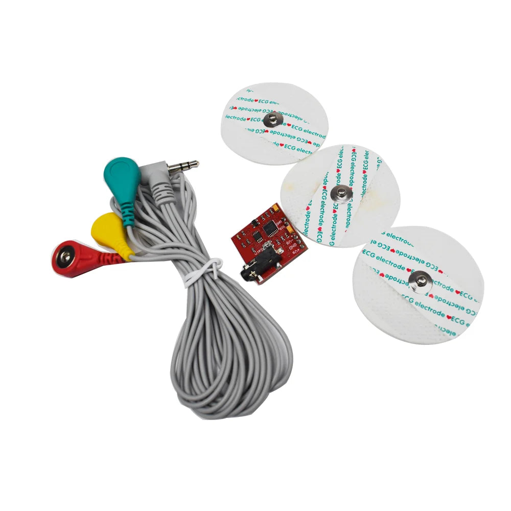 Buy EMG Muscle Signal Sensor Kit With Electrodes Cable at ...