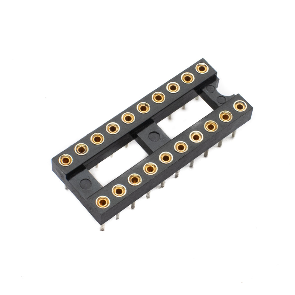 Buy 20 Pin Machined IC Base 2.54mm Pitch at electronifyindia.com ...