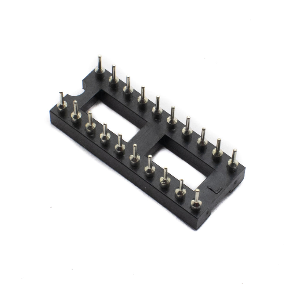 Buy 20 Pin Machined IC Base 2.54mm Pitch at electronifyindia.com ...