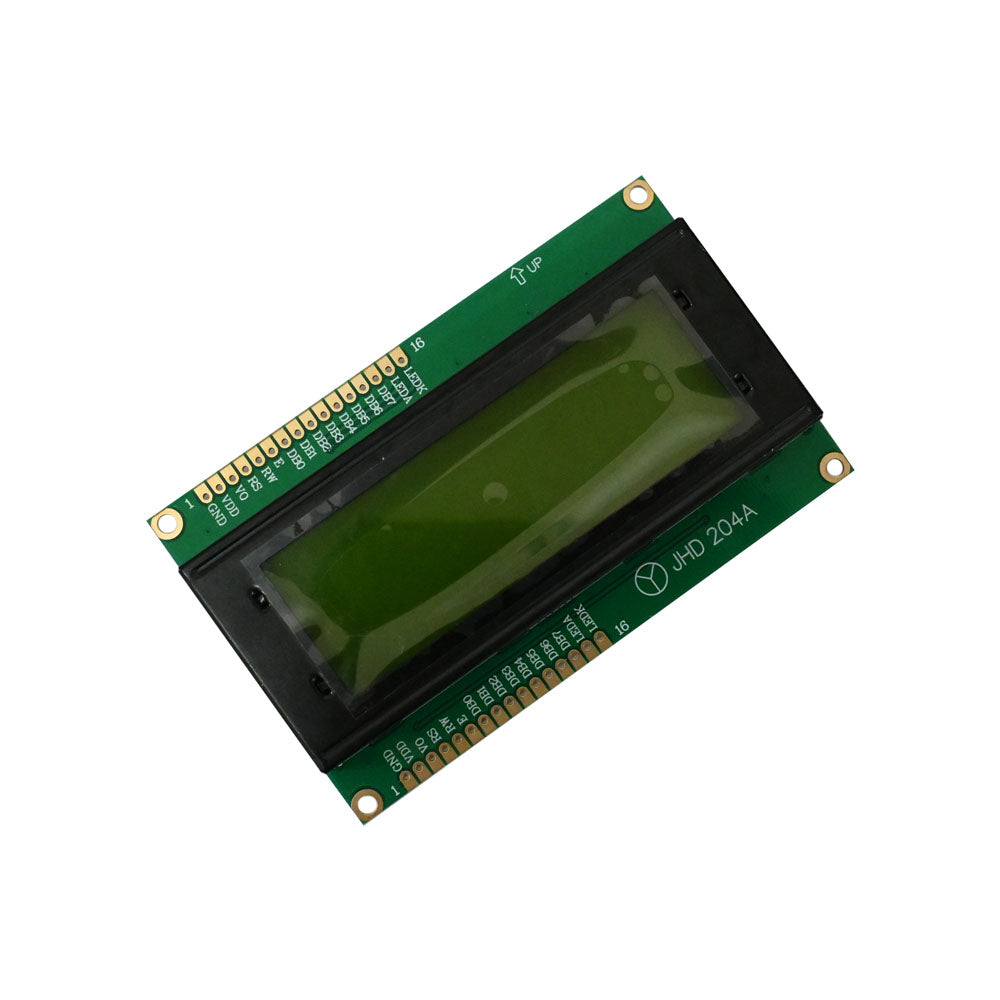 20x4 Character Yellow Backlight Lcd Display Electronifyindia