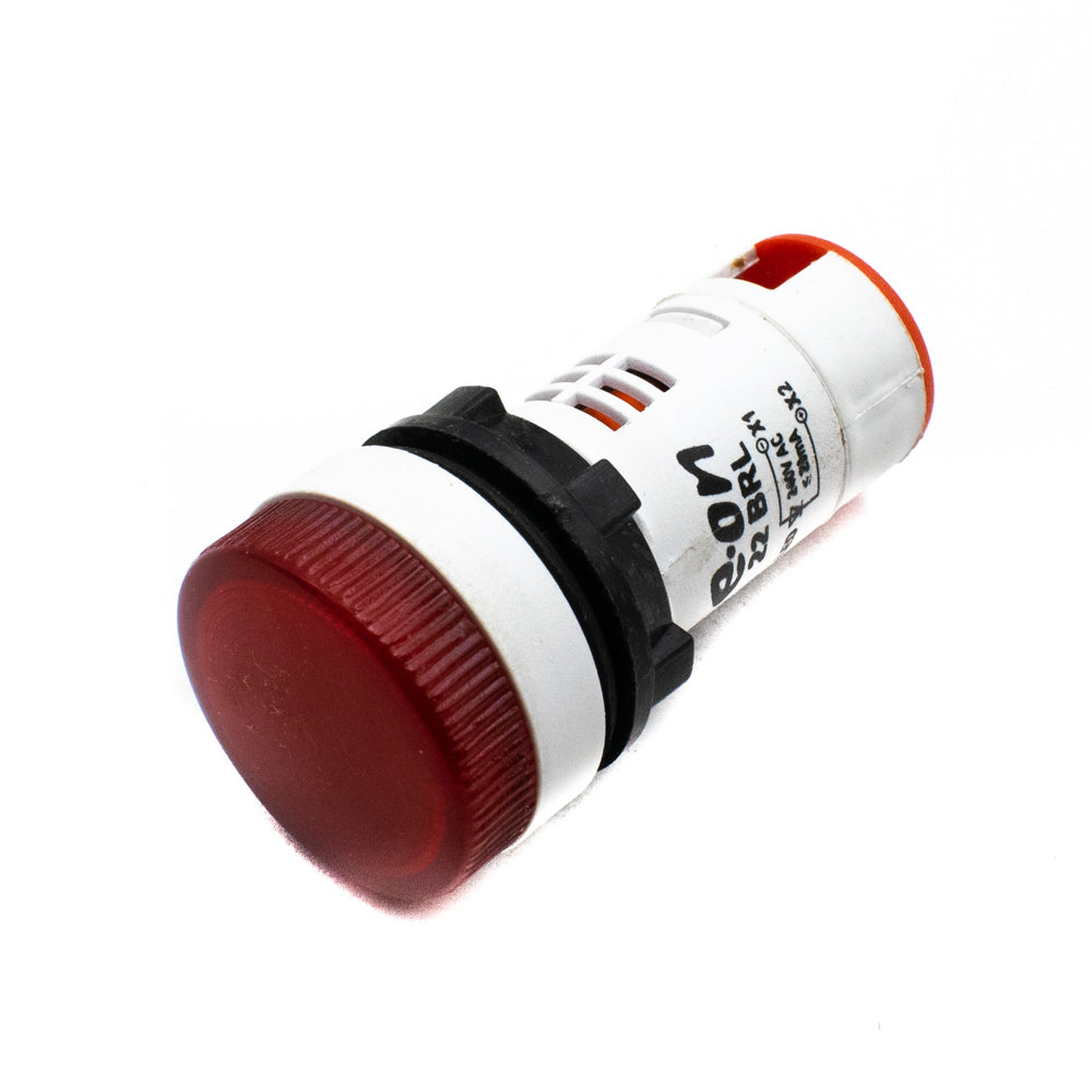 Buy240V AC Panel Mount Red LED Light Indicator at electronifyindia.com ...