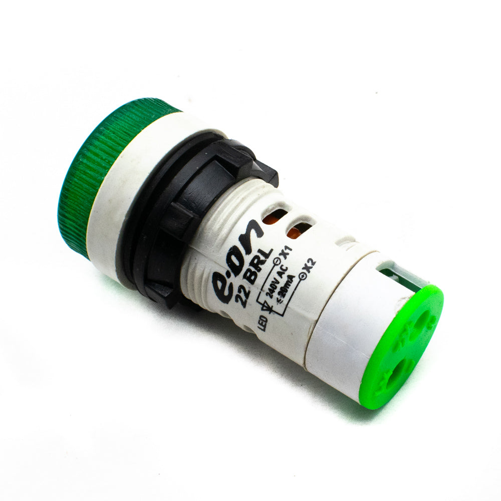 Buy 240V AC Panel Mount Green LED Light Indicator at electronifyindia ...