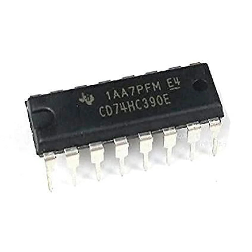 Buy (Texas Instruments) 74HC390 4-Bit Ripple Counter IC DIP-16 Package ...