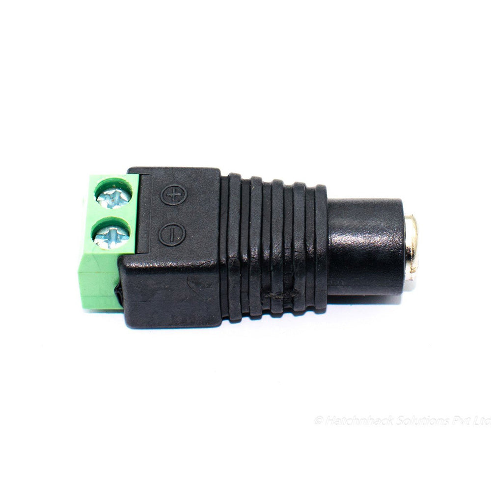 Buy 2.1mmx5.5mm Male DC Power Jack Adapter Connector Plug For CCTV ...