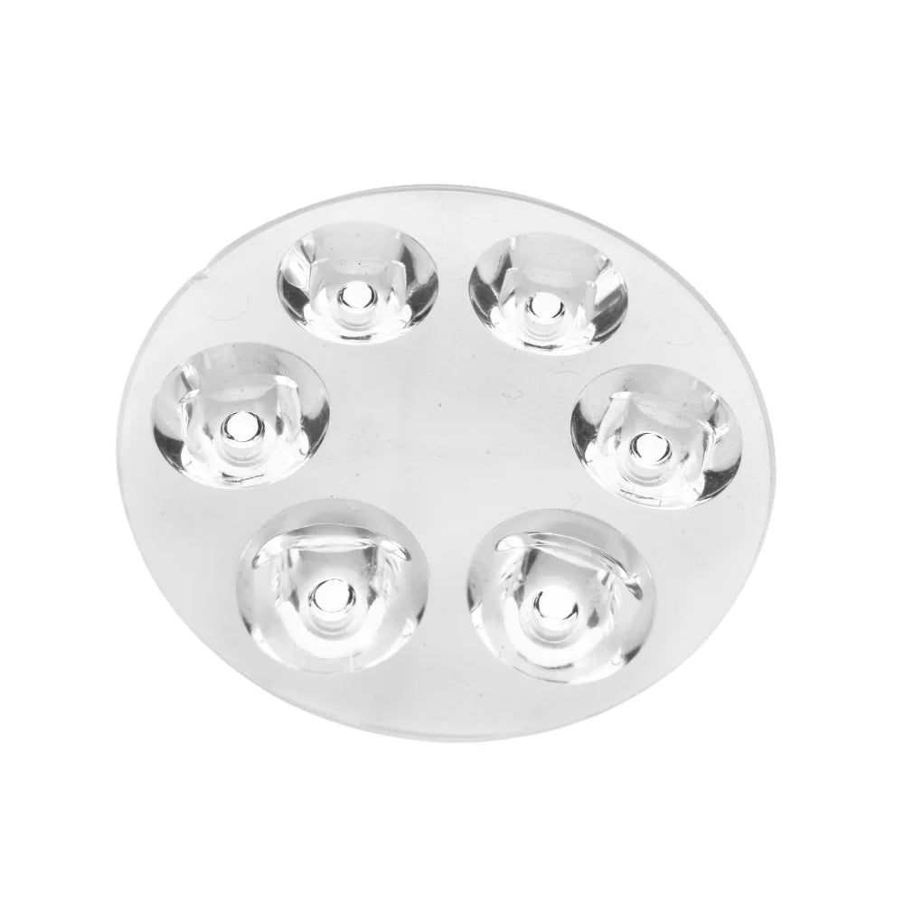 Buy Polycarbonate Lens for 6W LED Base Plate with 6 LEDs in Circular ...