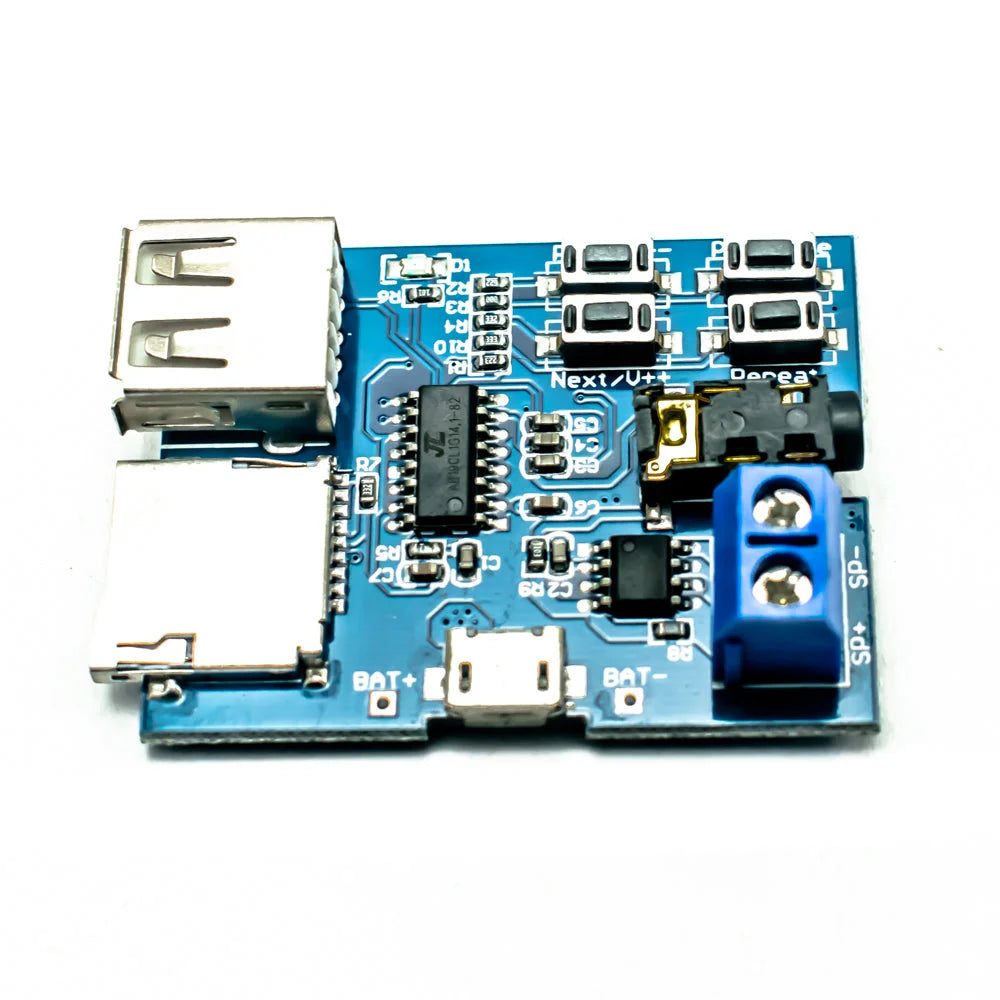 Buy Tf Card U Disk Mp3 Format Decoder Board Module Audio Player At