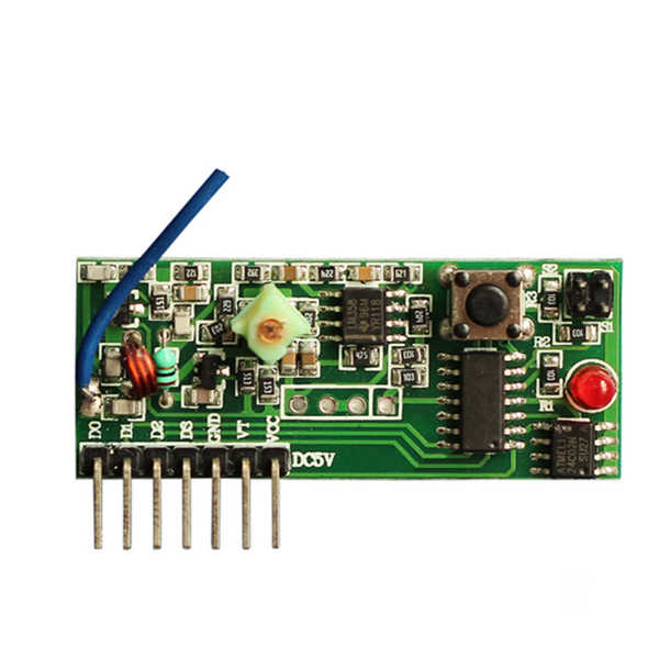 433MHZ IC2262 Learning code Super Regenerative decoding rf receiver mo ...