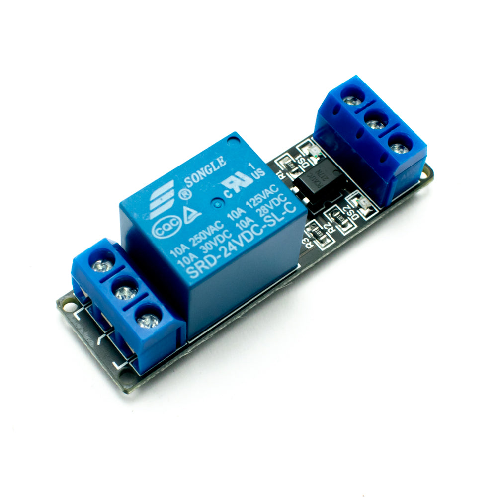 Buy 24V 10A Single Channel Relay Module with Optocoupler at ...