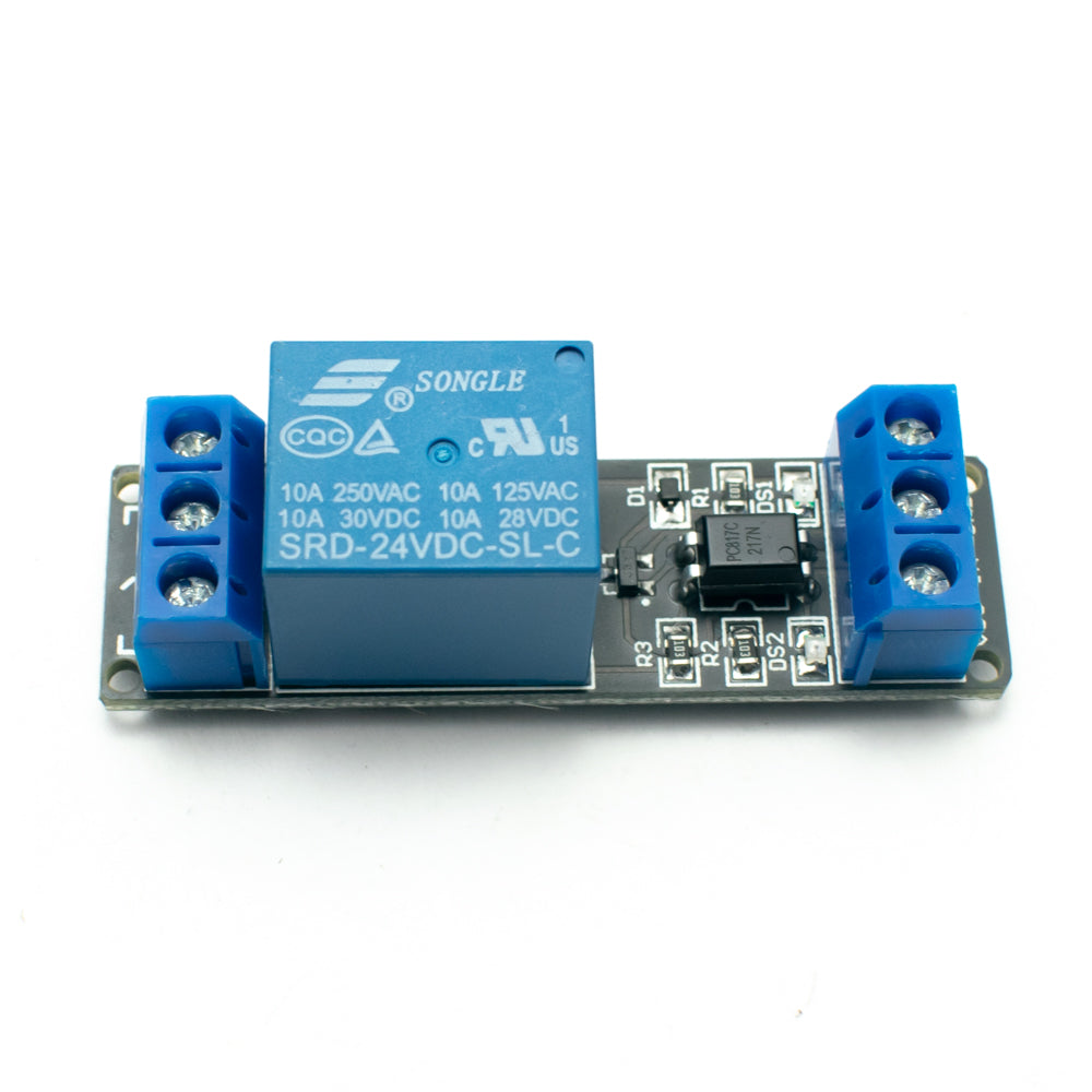 Buy 24V 10A Single Channel Relay Module with Optocoupler at ...