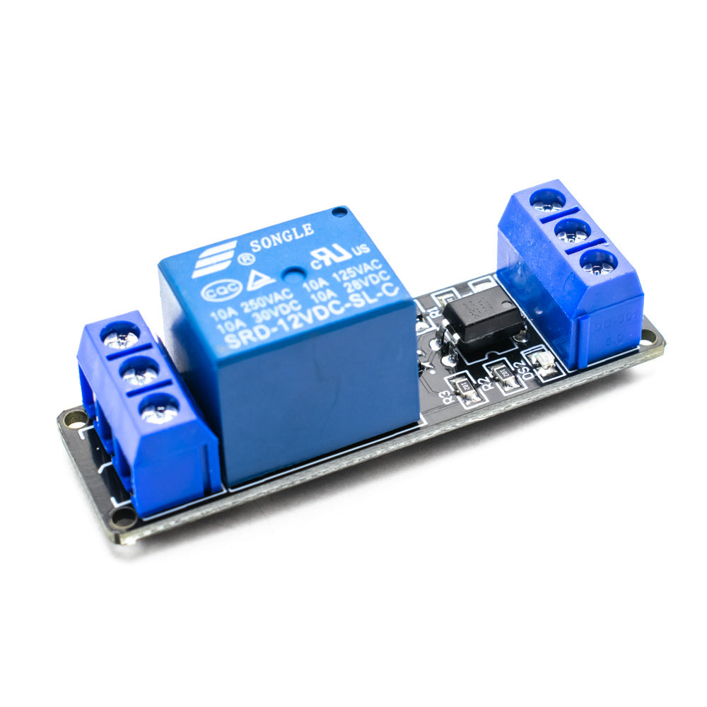 Buy 12V 10A Single Channel Relay Module with Optocoupler at ...