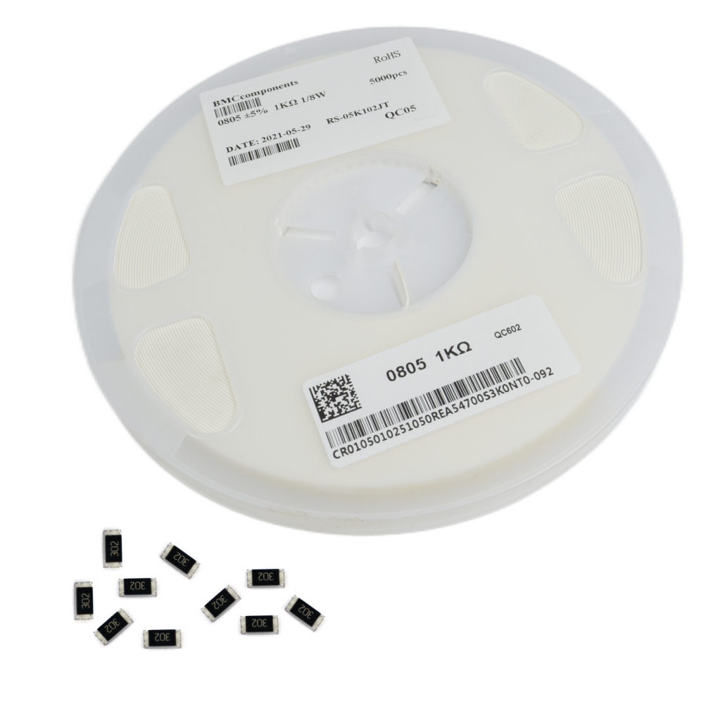 Buy 1 ohm (1R0) 5% SMD Resistor 0805 (Reel of 5000) at electronifyindia ...