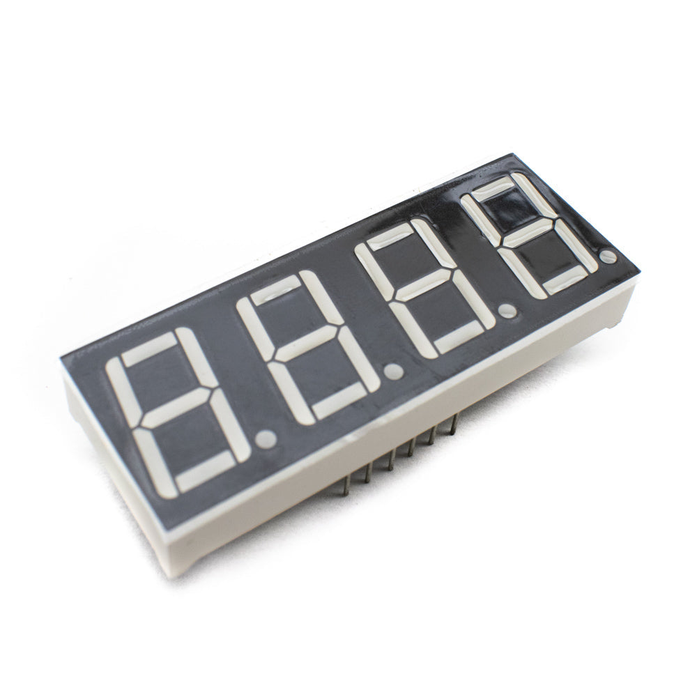 Buy 0.56 inch 4 Digit Seven Segment Display- Red (Common Cathode) at ...