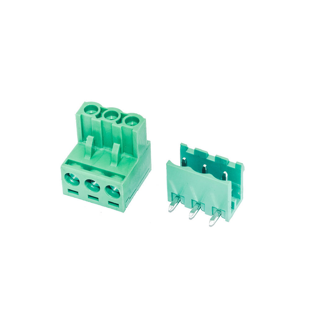 Buy 3 Pin Female Plug-in Screw Terminal Block Connector at ...